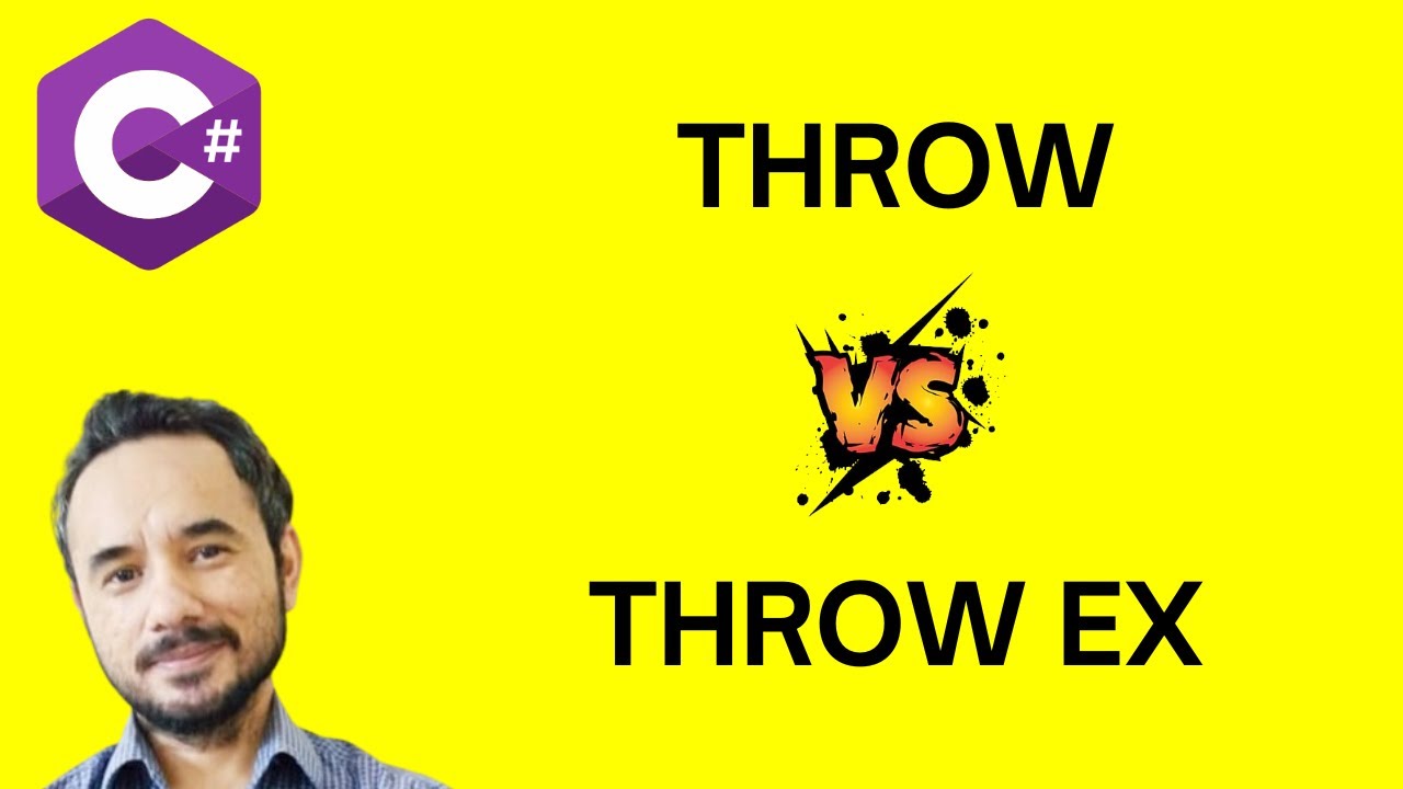What is the difference between “throw ex” and “throw”?