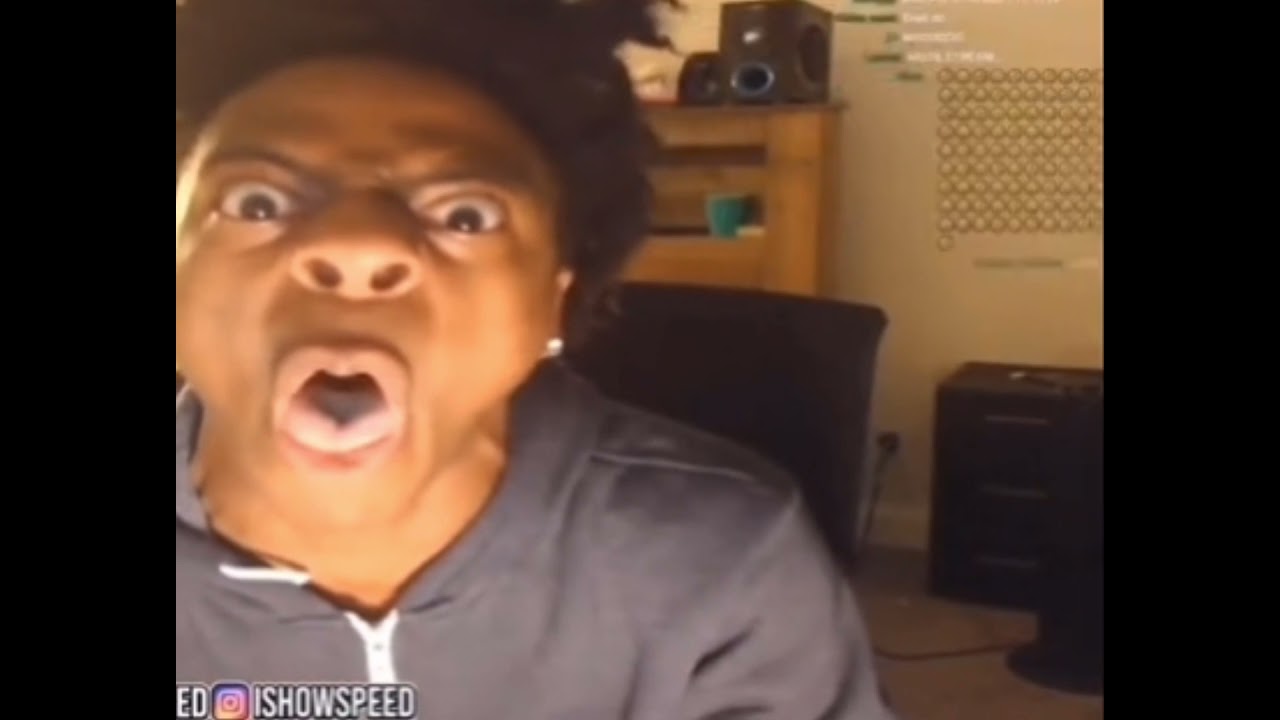 I show speed sticks his tongue out