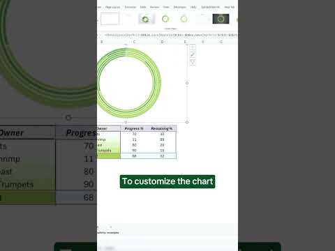 Create STUNNING Radial Bar Charts in Excel!