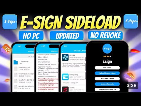 esign download ios ⚙️ How to install ipa file on iphone esign ios skibidi tech ksign