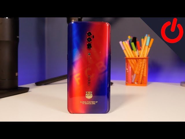 This is the Oppo Reno Barcelona limited edition