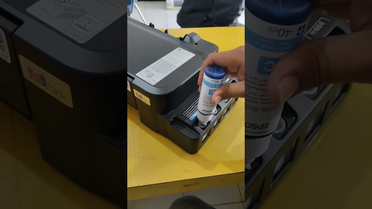 Tinta 664 untuk epson L121 #jualprinter #shorts #tutorial #serviceprinter