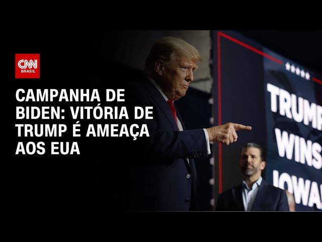 Campanha De Biden Diz Que Vitória De Trump Em Iowa Reflete “ameaça à