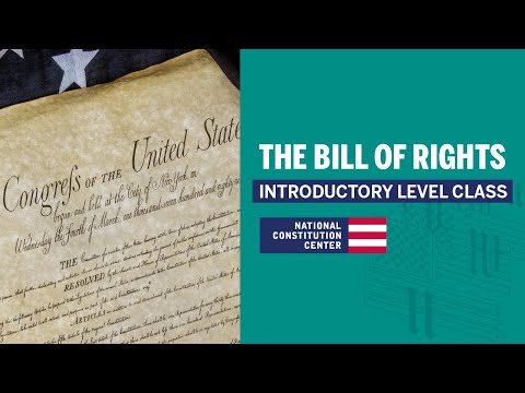 Bill of Rights (Introductory Level)