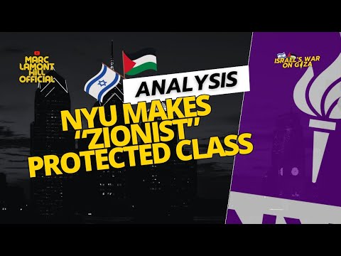 Marc Lamont Hill SLAMS NYU's New Policy: Zionism Protected, Free Speech Under Attack?!?