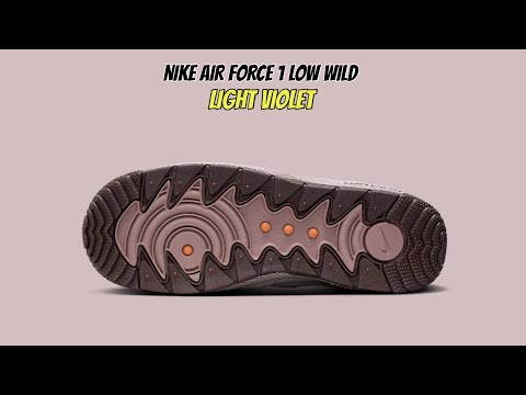 NIKE AIR FORCE 1 LOW WILD Light Violet