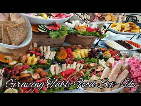 Grazing Table Set - Up