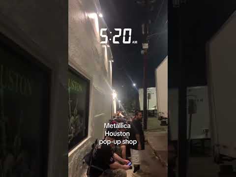 Metallica M72 Houston 2025 Official Merch Shop Tour | #M72Houston #Metallica
