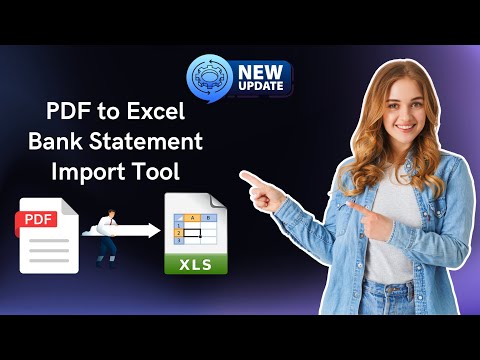 Effortless PDF to Excel: Unveiling a Custom Tool for Bank Statement Import!