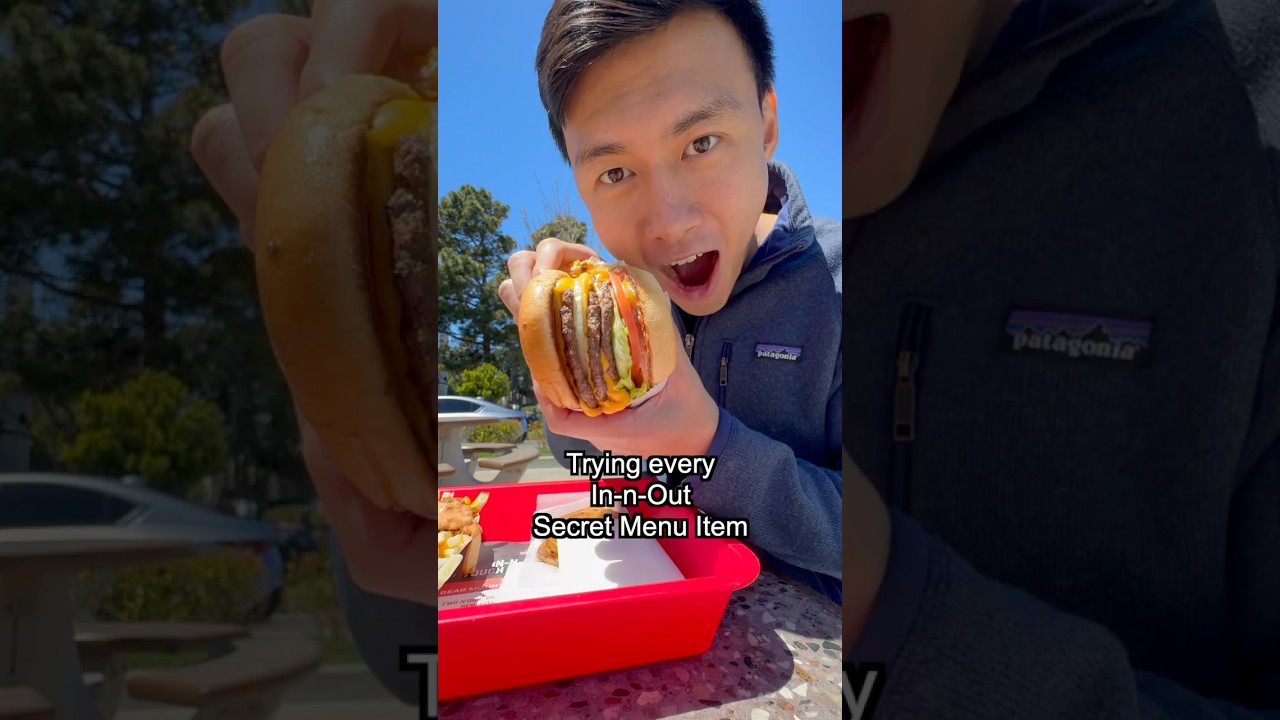 I Ate EVERY Secret Menu Item at IN-N-OUT! ...pt1