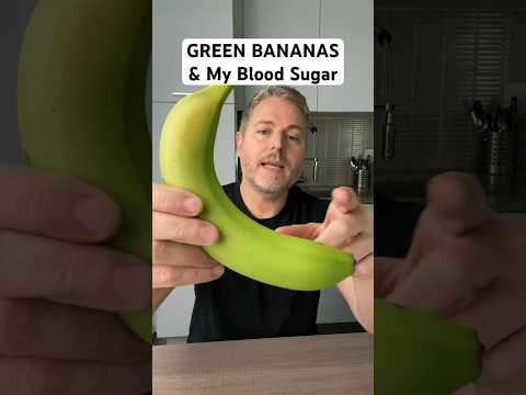 Green bananas and my blood sugar. #bloodsugar #insulinresistance #insulinresistant1