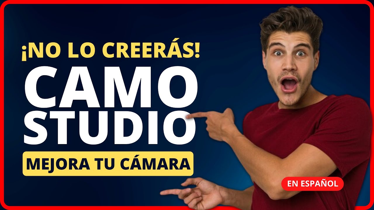 Aumenta la CALIDAD de tu CÁMARA web con Camo Studio