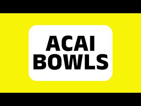 How to Pronounce Acai Bowls (Dishes made with acai puree and toppings) Correctly