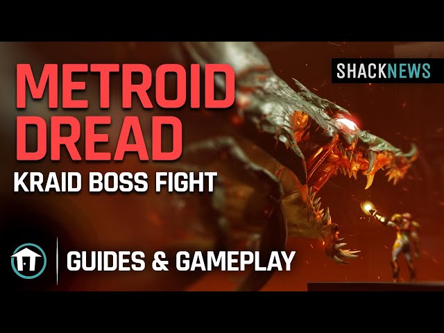 How to bear the boss Kraid in Metroid Dread