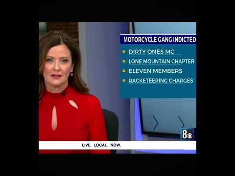 Dirty Ones MC Members Face Racketeering Charges In Las Vegas