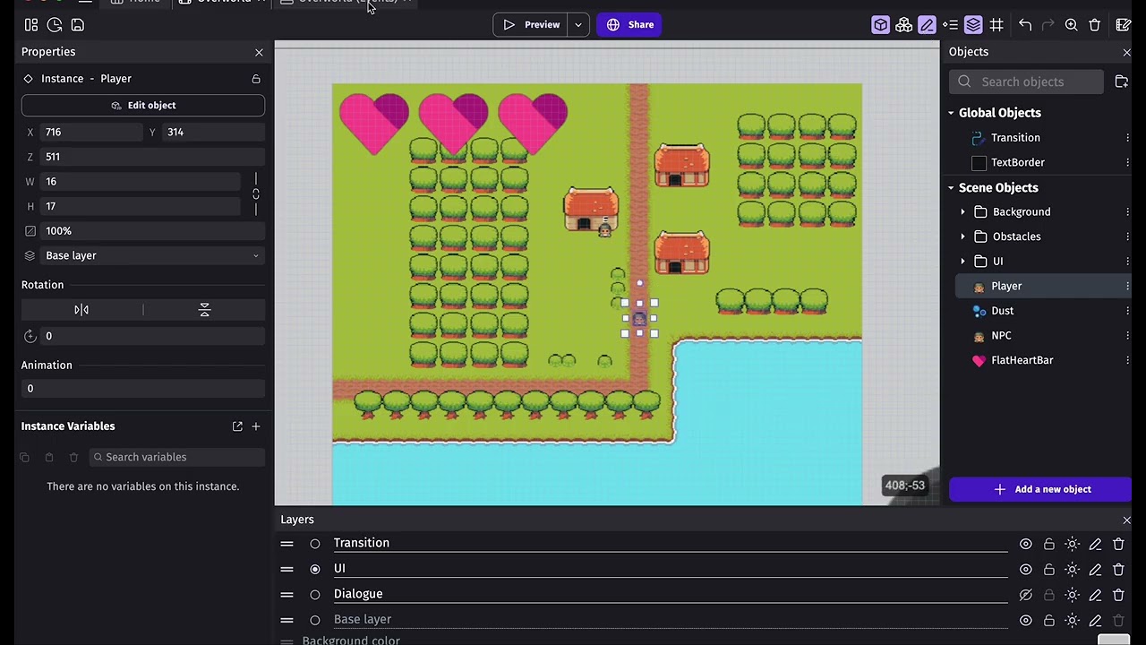GDevelop tutorial part 2