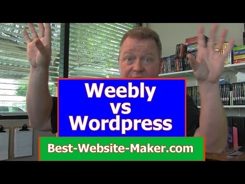 Weebly vs Wordpress - My Honest Opinion For Best Website Maker
