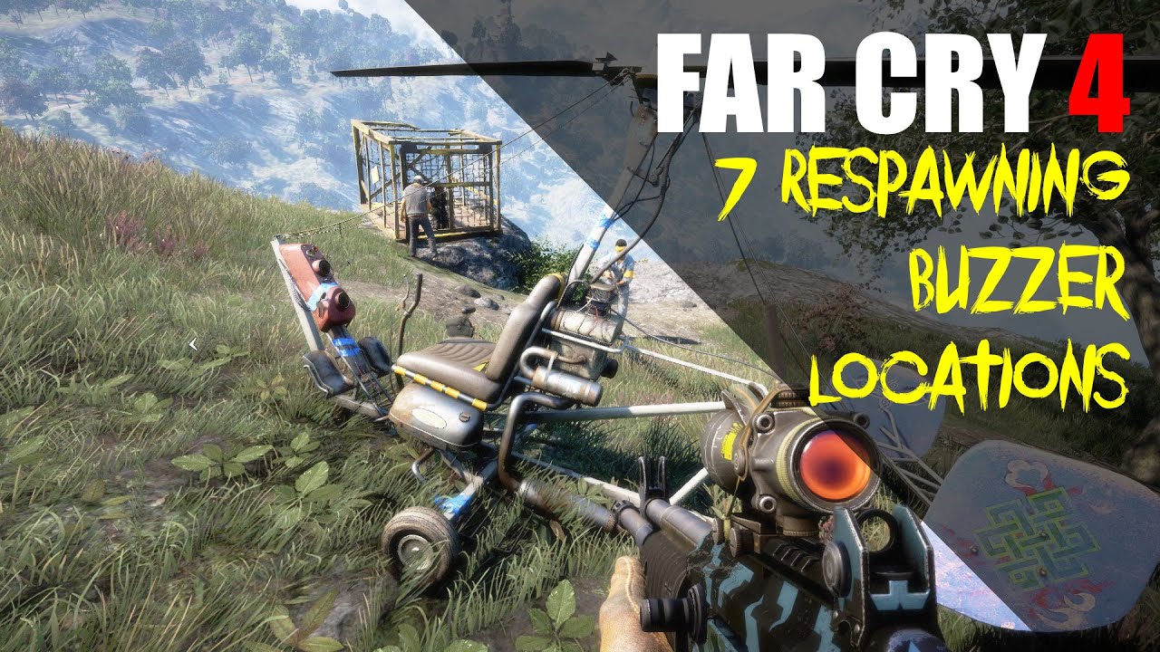 FAR CRY 4 - FARCRY - Guide - 7 Respawning Flying Buzzer Locations
