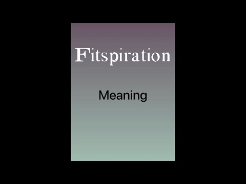 Fitspiration meaning #shorts