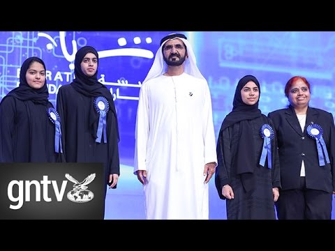 Shaikh Mohammad honours winners of Think Science competition