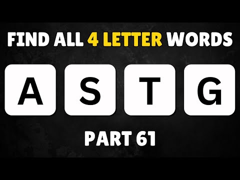 Can You Uncover Every Four-Letter Word Here? 🧐
