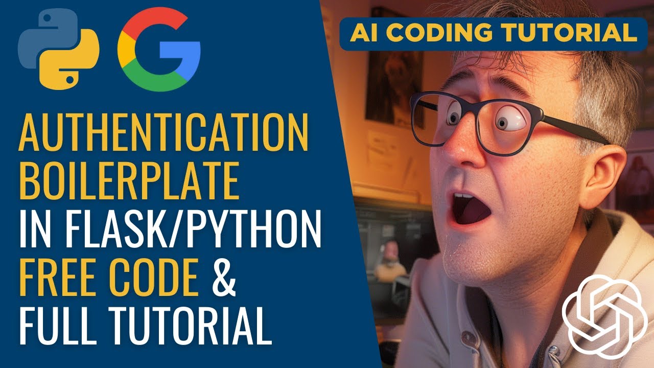 Create a simple authentication flow for Flask/Python, including Google login.