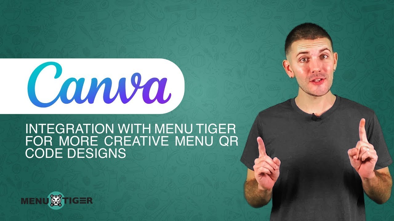 Design templates easily with MENU TIGER Canva QR Code Integration