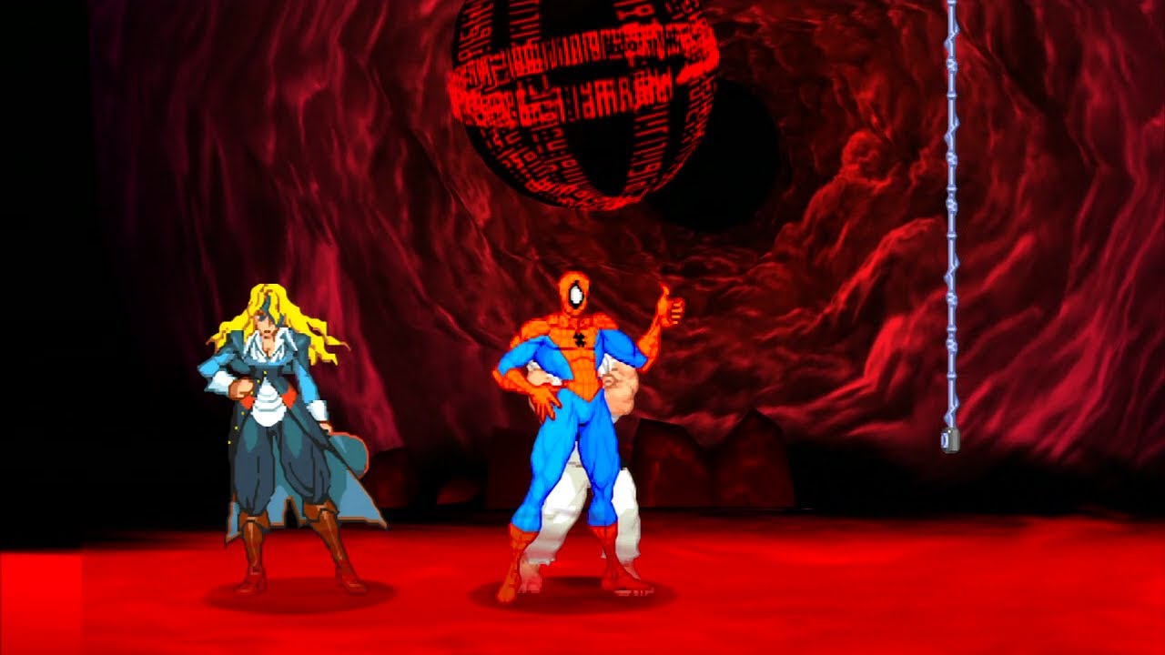 Marvel VS Capcom 2 - Ruby Heart/Ryu/Spider-Man - Expert Difficulty Playthrough