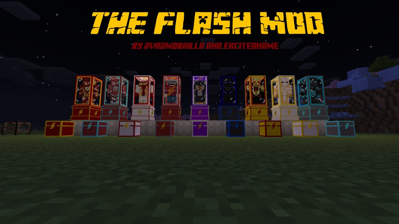 Become The Flash In Minecraft Bedrock!