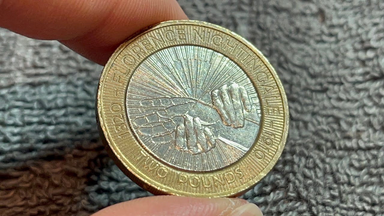 2010 United Kingdom 2 Pounds Coin - Florence Nightingale • Values, Info, Mintage, History, and More