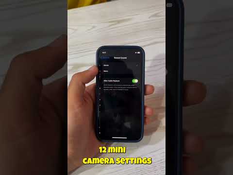 Iphone 12 mini camera settings for stunning photos and videos
