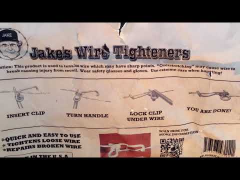 Jake's Wire Tighteners - for barbwire fencing