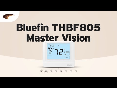 THBF805 Master Vision Thermostat from Bluefin