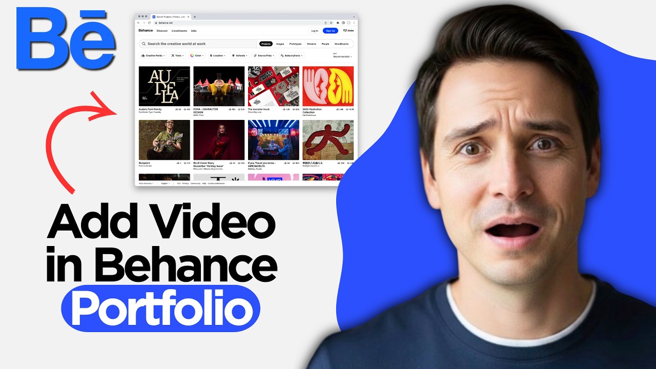 How to Add Video in Behance Portfolio (2026 Step By Step Guide)