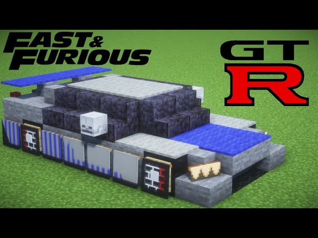 (FAST & FURIOUS) Brian's Nissan Skyline GTR R-34 Minecraft Map