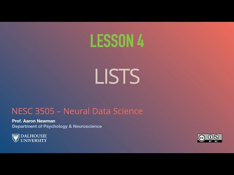 04 - Lists