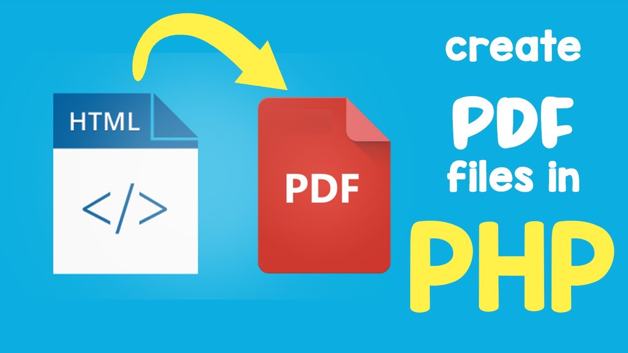 Create PDF files from HTML using PHP and mPDF | Quick programming tutorial