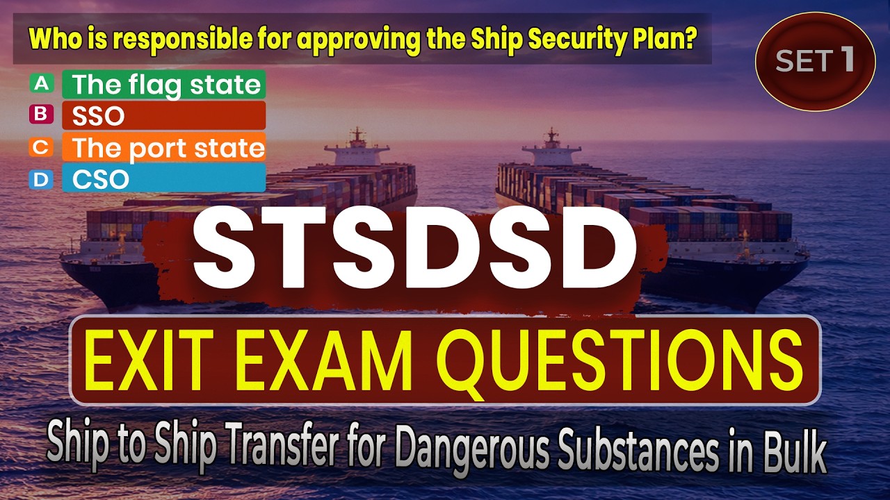 STSDSD EXIT EXAM QUESTIONS AND ANSWERS 2026| SET 1|