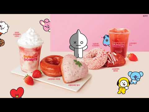 [Video+Picture] BT21XDunkin Donuts (Korea) [180212]