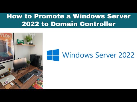 How to promote Windows Server 2022 to be a Domain Controller | Add Server to a Domain Controller