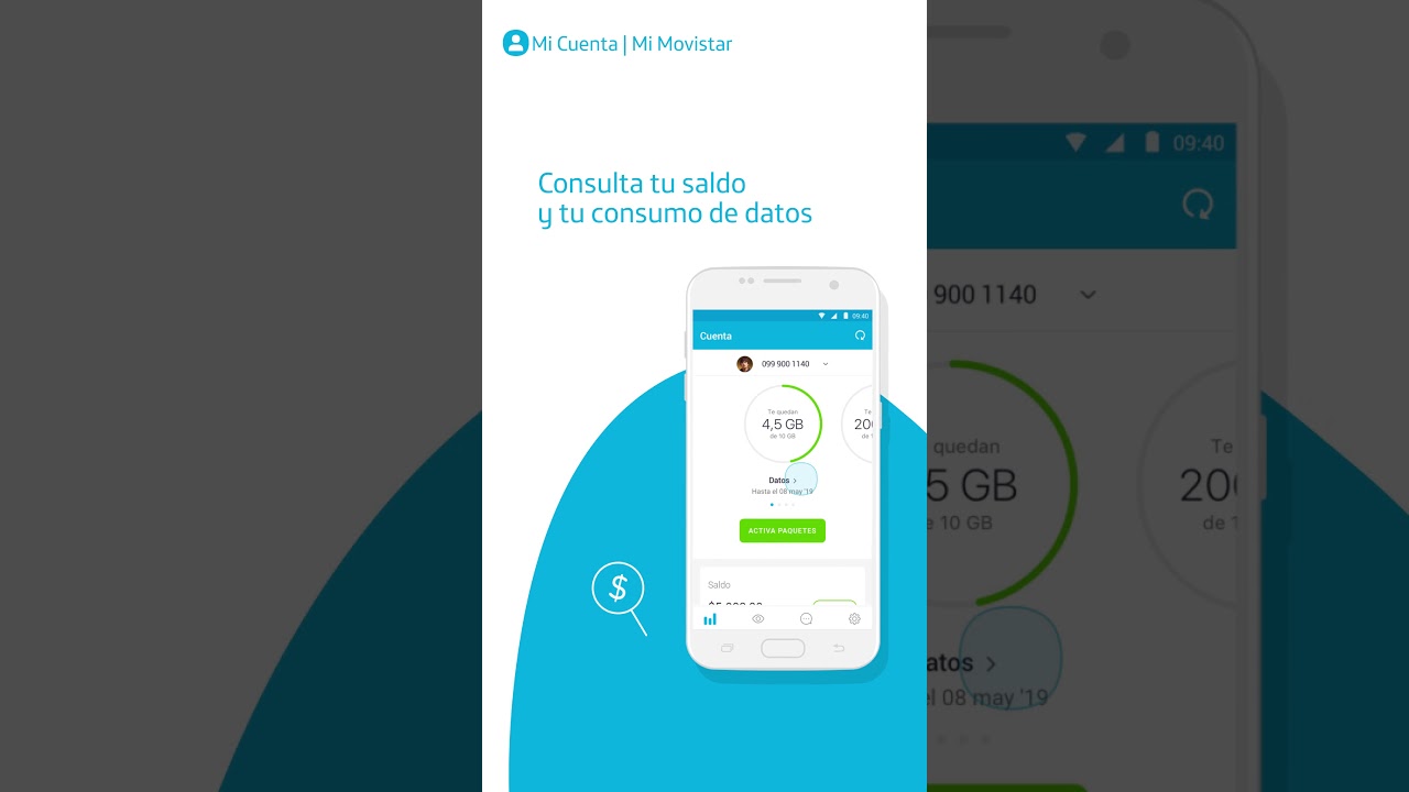 Consulta tu saldo y consumo de datos en la App Mi Movistar | Ecuador