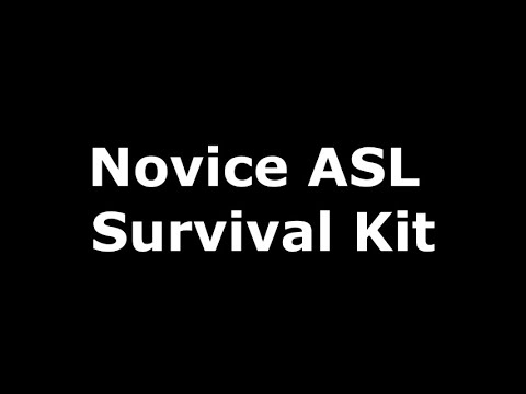 The American Sign Language Survival Series - 06 - School Abbreviations