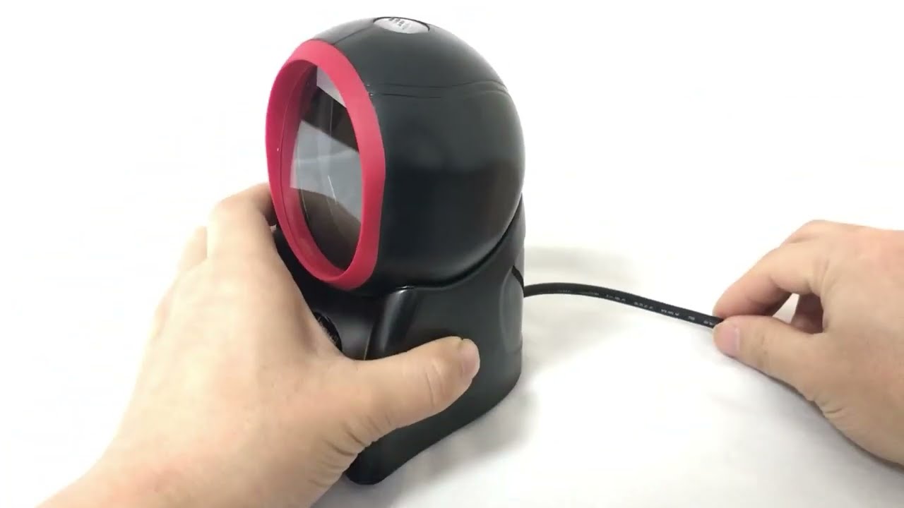 LENVII E655 2D Barcode Scanner Auto Scan Hands Free USB Wired Barcode Reader