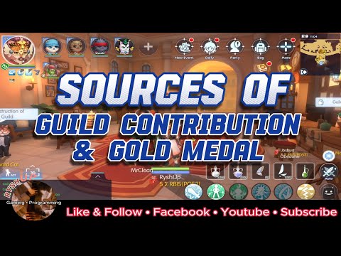 Ragnarok M Classic: Sources of Guild Contribution & Gold Medal (English)