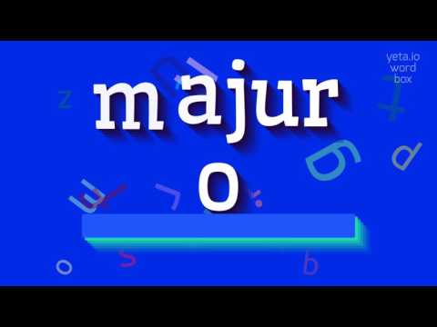 HOW TO PRONOUNCE MAJURO?