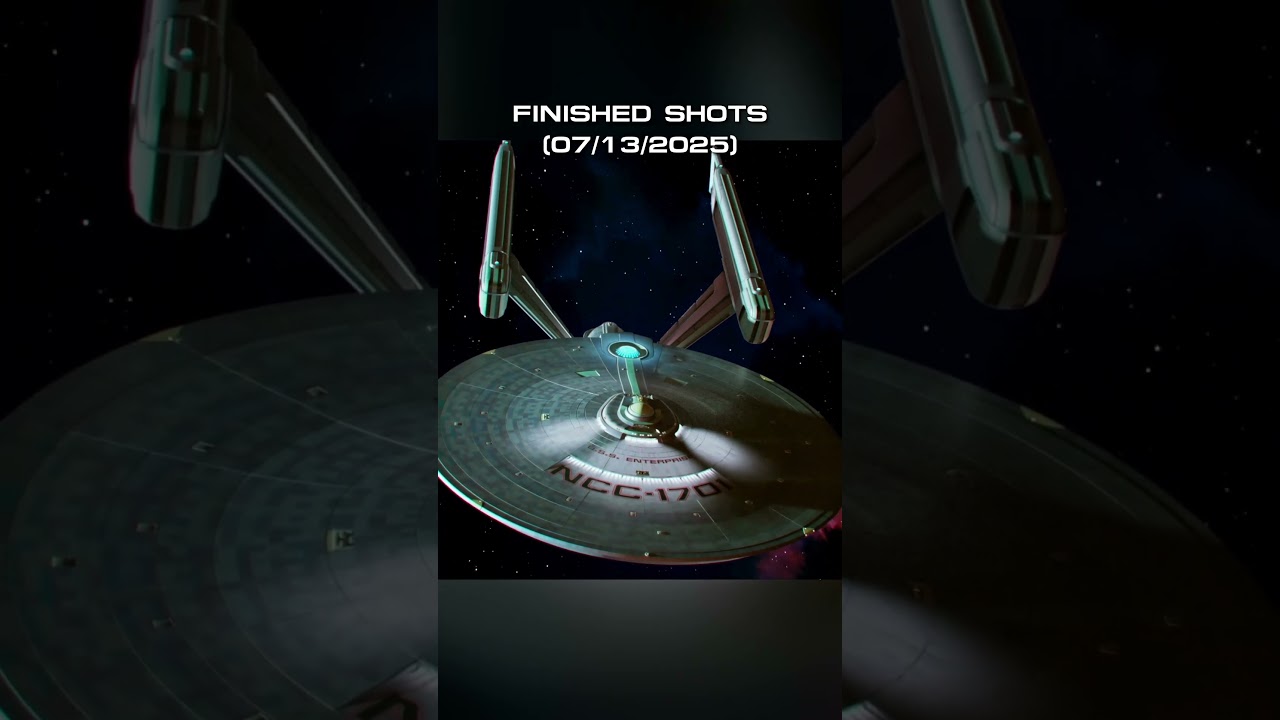 Strange New Worlds Fan Art Comparison #startrek #startrekstrangenewworlds #unrealengine #art #cgi