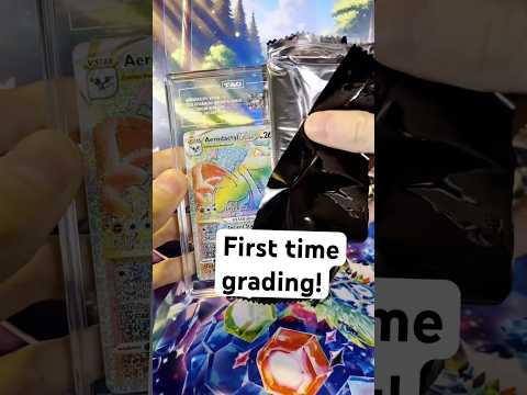 FIRST TIME Grading Pokemon Cards 🔥 - Grader? I Hardly Know Her! No. 1 - #pokemon