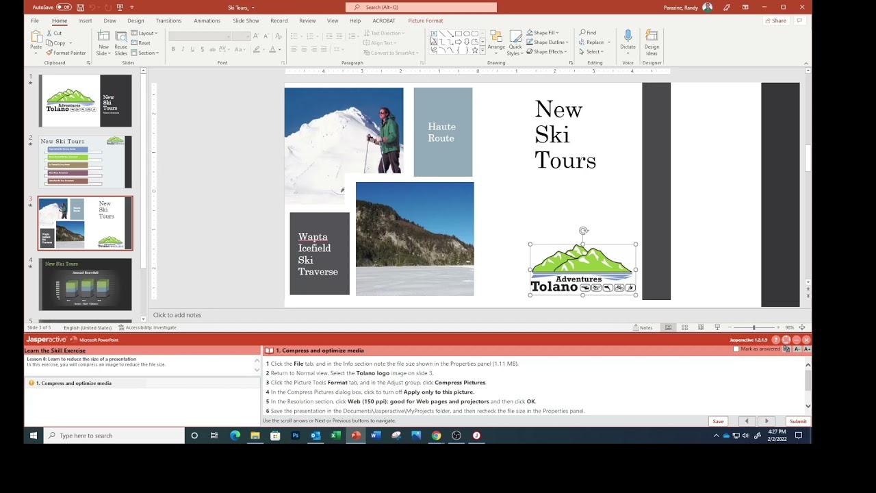 PowerPoint Lesson 8 1