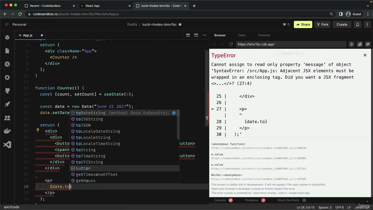 013 CHALLENGE #1 Date Counter (v1)