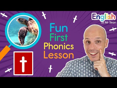 🔤 Fun First Phonics Lesson | 🐢Terrific ‘t’ | 🇬🇧 English Learning For Kids